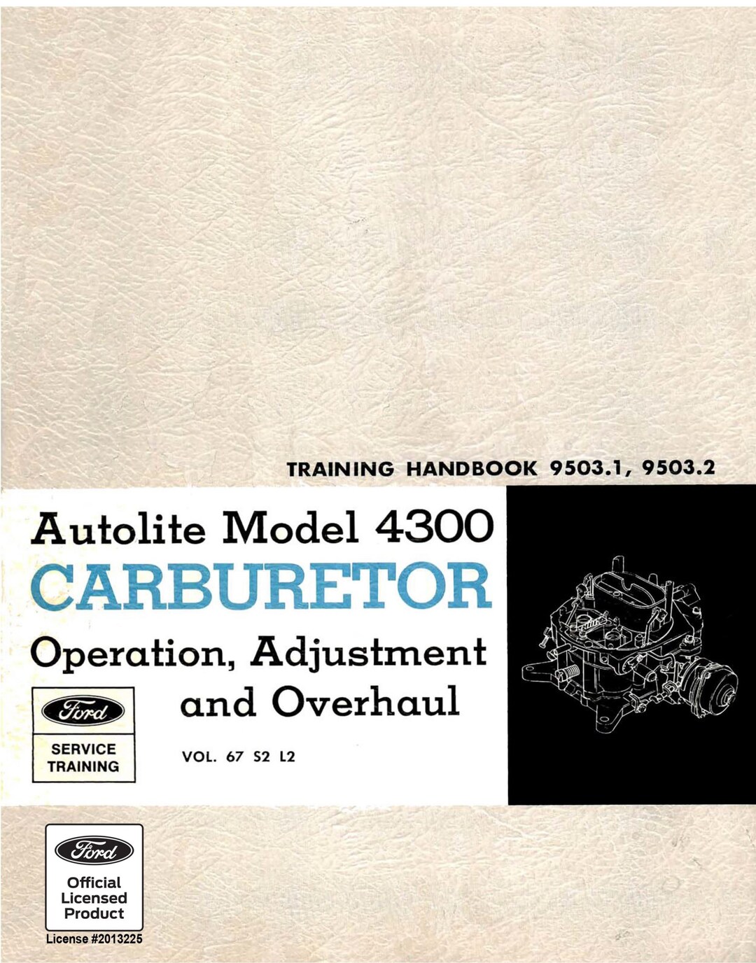 Autolite Model 4300 Carburetor - Etsy
