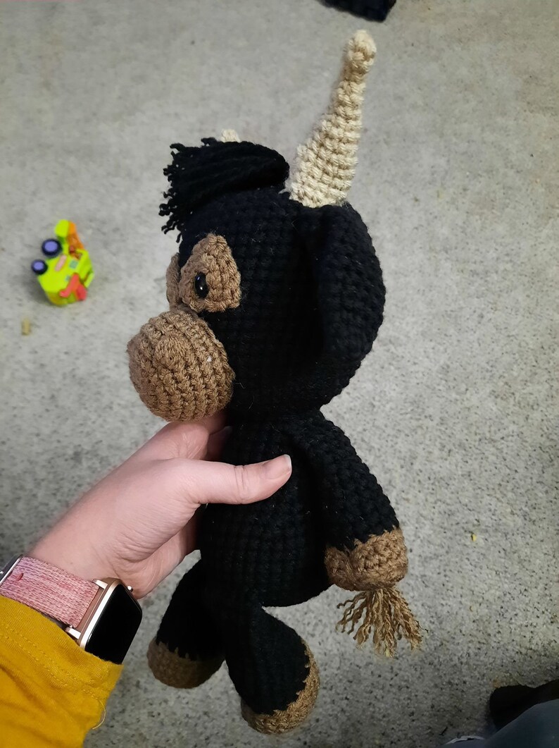 CROCHET PATTERN Flower the Yak Bull Amigurumi Pattern Crochet - Etsy