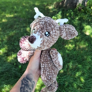 CROCHET PATTERN Desmond Buck Deer Snuggler Amigurumi Pattern Crochet ...