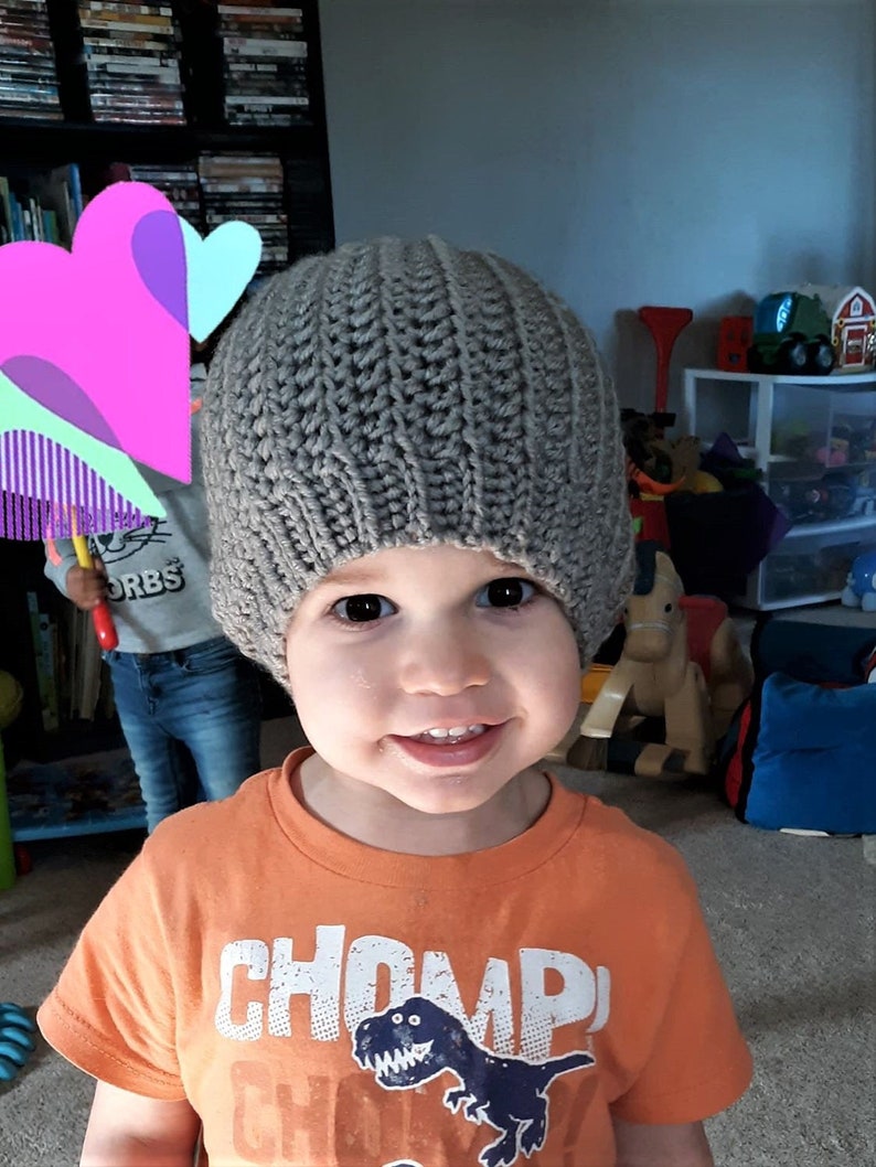 CROCHET PATTERN Rough N Tumble Hat Crochet Hat Pattern Crochet Beanie ...