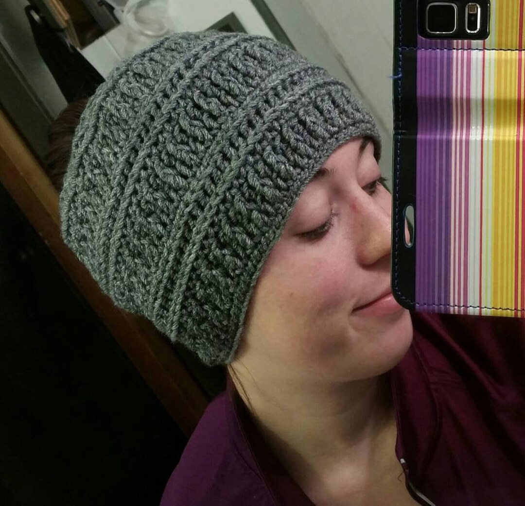 CROCHET PATTERN Not so Messy Bun Hat Pattern Crochet Hat Crochet Messy ...
