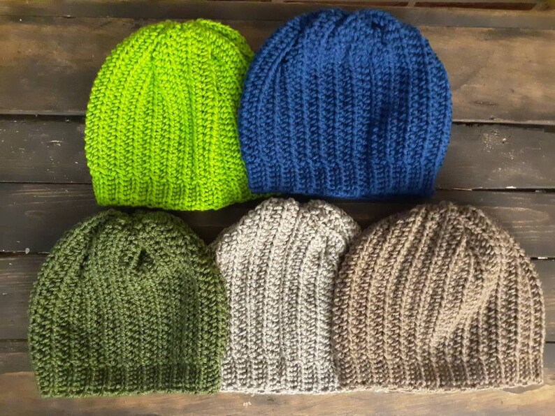 CROCHET PATTERN Rough N Tumble Hat Crochet Hat Pattern Crochet Beanie ...