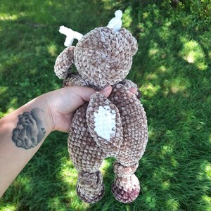CROCHET PATTERN Desmond Buck Deer Snuggler Amigurumi Pattern Crochet ...