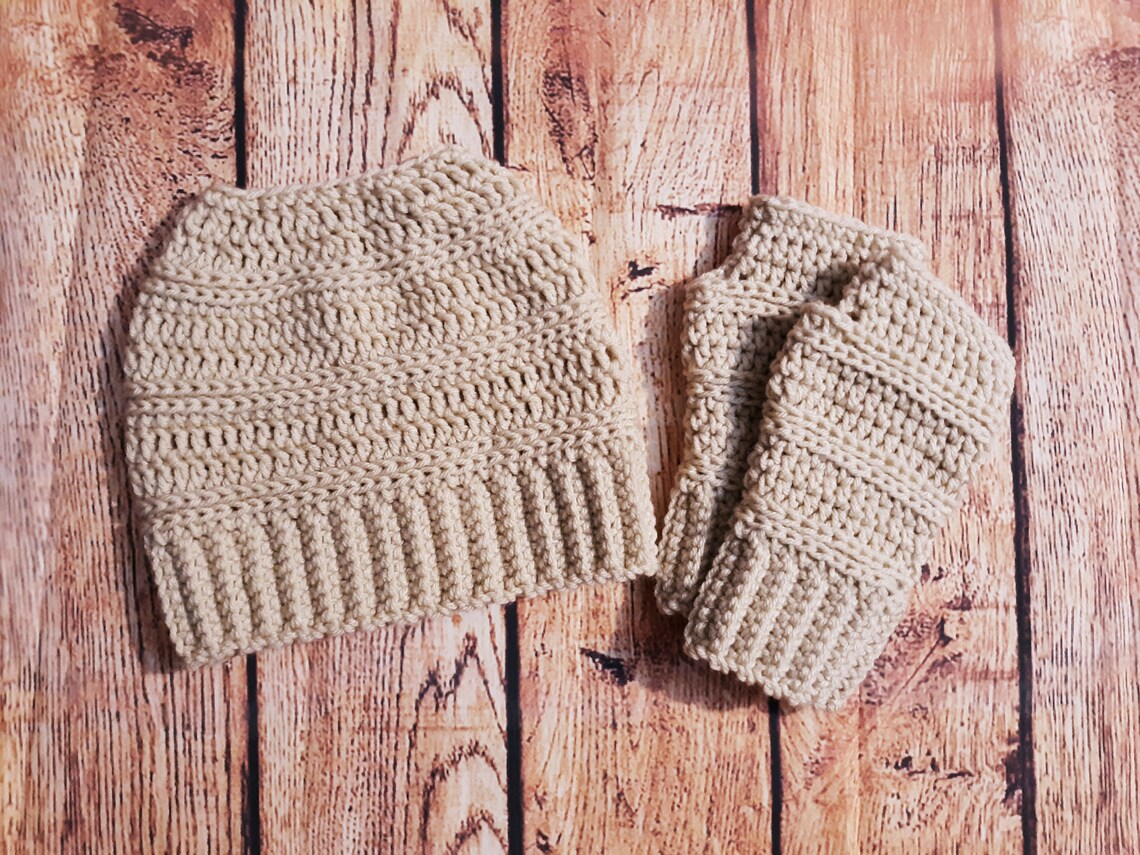 CROCHET PATTERN Talon Factory Messy Bun Hat or Beanie Pattern - Etsy