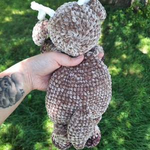 CROCHET PATTERN Desmond Buck Deer Snuggler Amigurumi Pattern Crochet ...