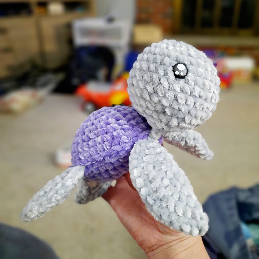 CROCHET PATTERN Velvet Velma Sea Turtle Amigurumi Pattern Crochet ...