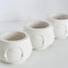 Set of 3 Namaste Hydrostone Concrete Candle Jars Candle Making ...