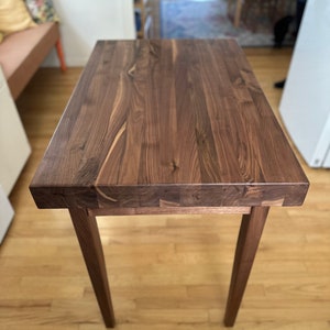 3” Thick Walnut Butcher Block Table | Walnut Kitchen Island | Kitchen ...