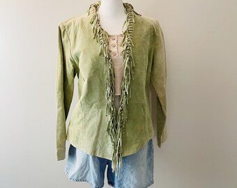 Avocado Green Jacket - Etsy