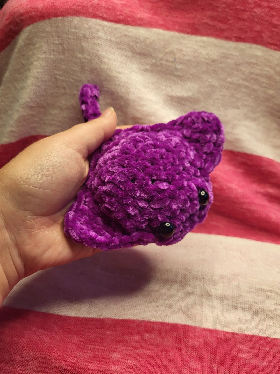 Grape Soda Sting Ray Plush/ Plushie/ Stuffed Animal/ Crochet Animal - Etsy