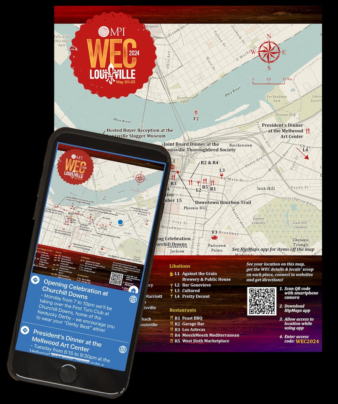 Custom Map for Meetings & Events - Etsy