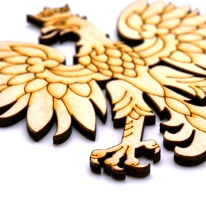 Wood Carved POLISH EAGLE, Poland, Polska - Etsy