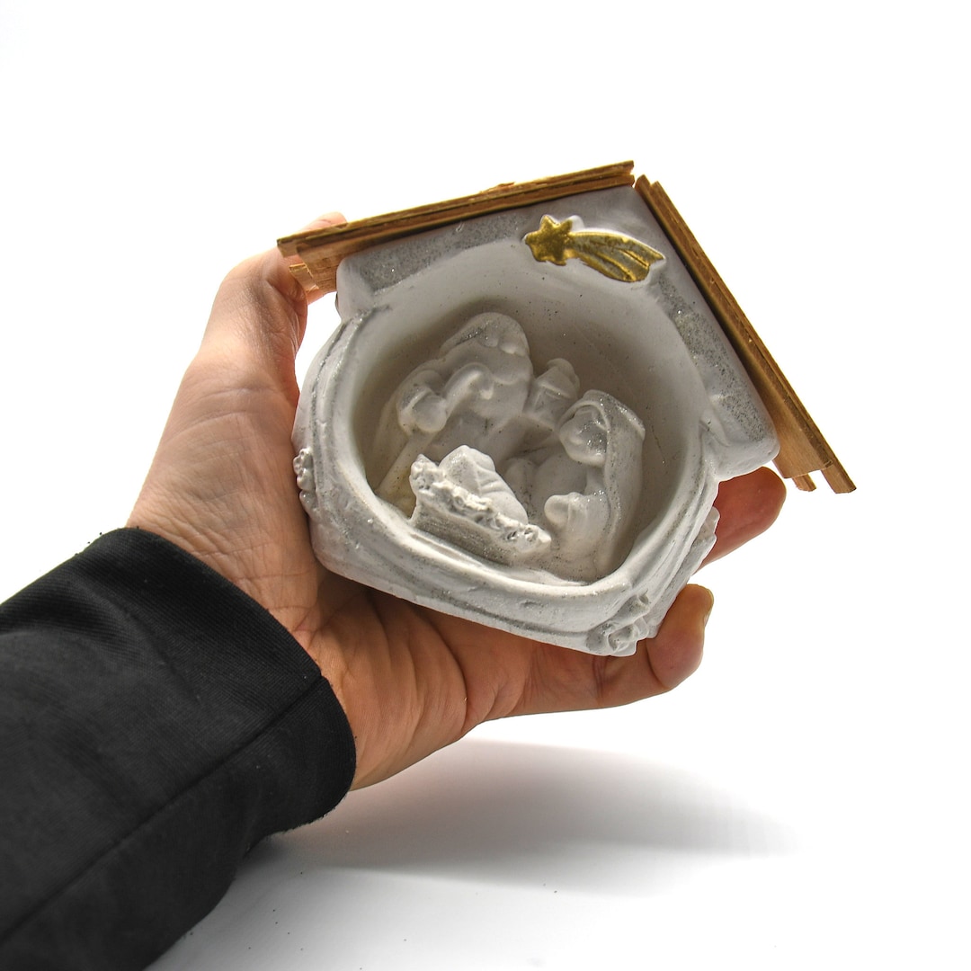CLAY HANDMADE NATIVITY Nativity Scene Nativity Set Simple - Etsy