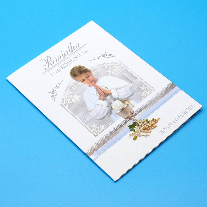 POLISH First Holy COMMUNION Pop up CARD Pamiatka Pierwszej - Etsy