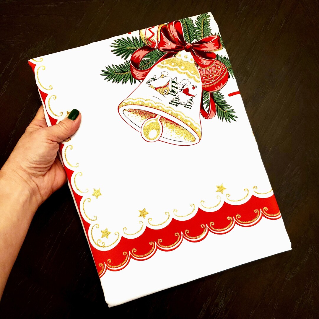 55x94" Bell CHRISTMAS TABLECLOTH - Etsy