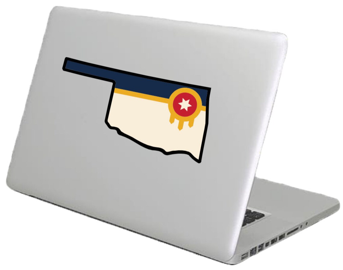 Tulsa Flag Oklahoma State Outline SVG, PNG Digital Files - Tulsa, OK ...