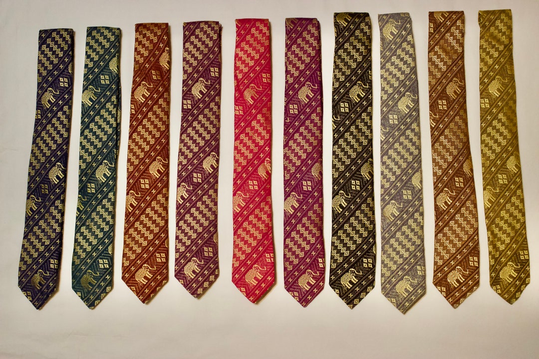 Handmade Elephant Tie - Etsy