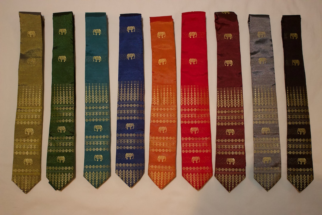 Handmade Elephant Tie - Etsy