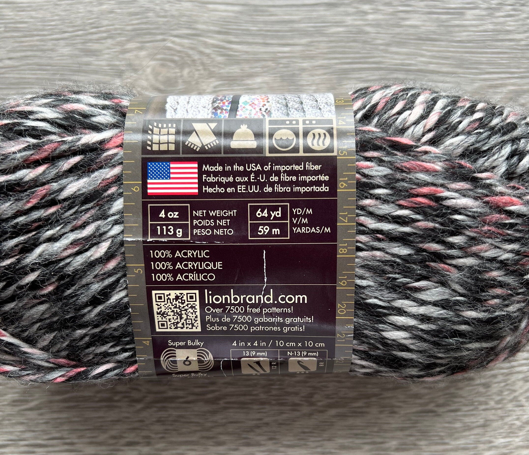 DESTASH | Lion Brand Hometown USA in Salem Creek #222 | 100% Acrylic ...