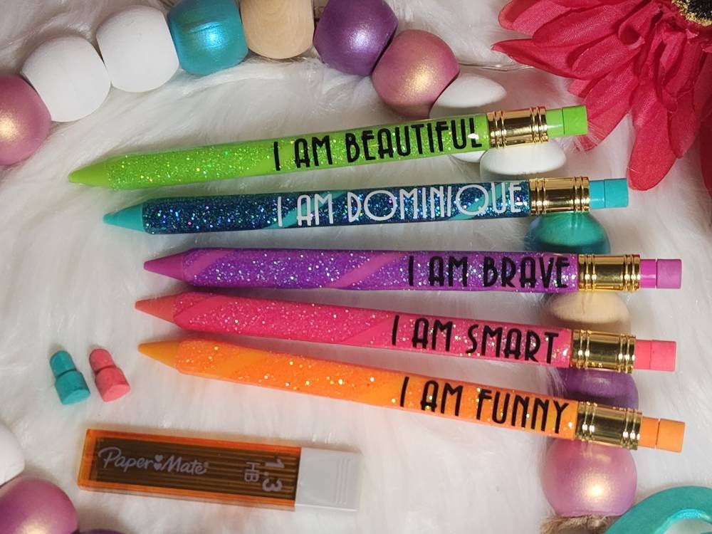 GLITTER MECHANICAL PENCIL - Etsy