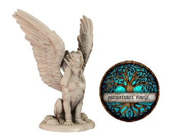 Sphinx Gynosphinx Androsphinx Egyptian Cast N Play 3D Printed ...