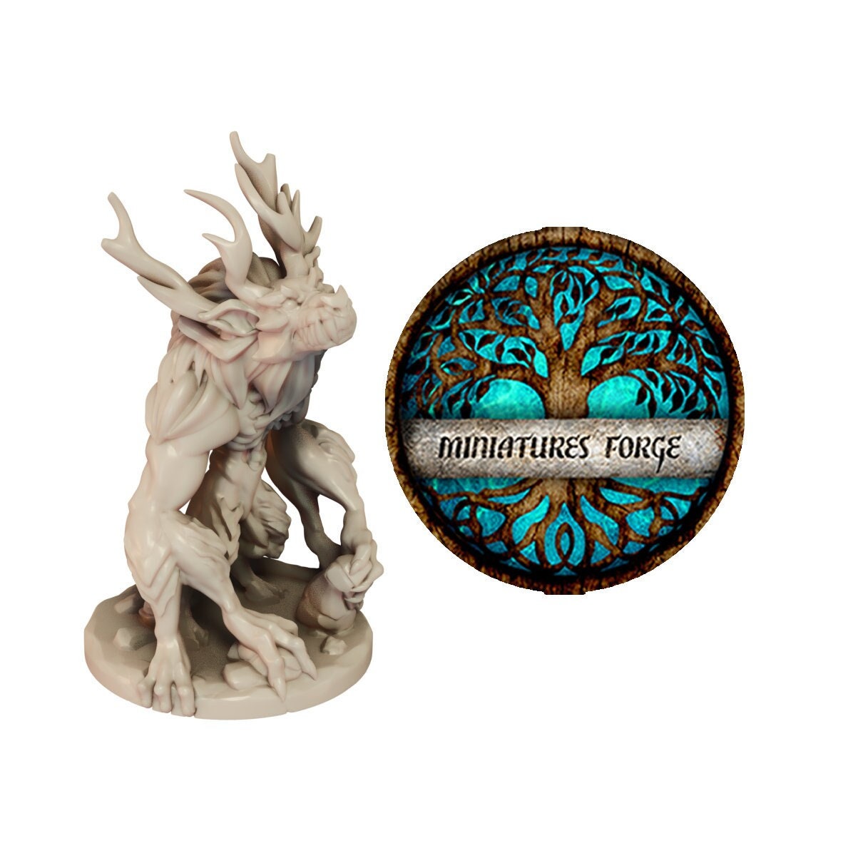 Rp Wendigo Miniature Get FREE Wooden RPG Engraved BOX - Etsy