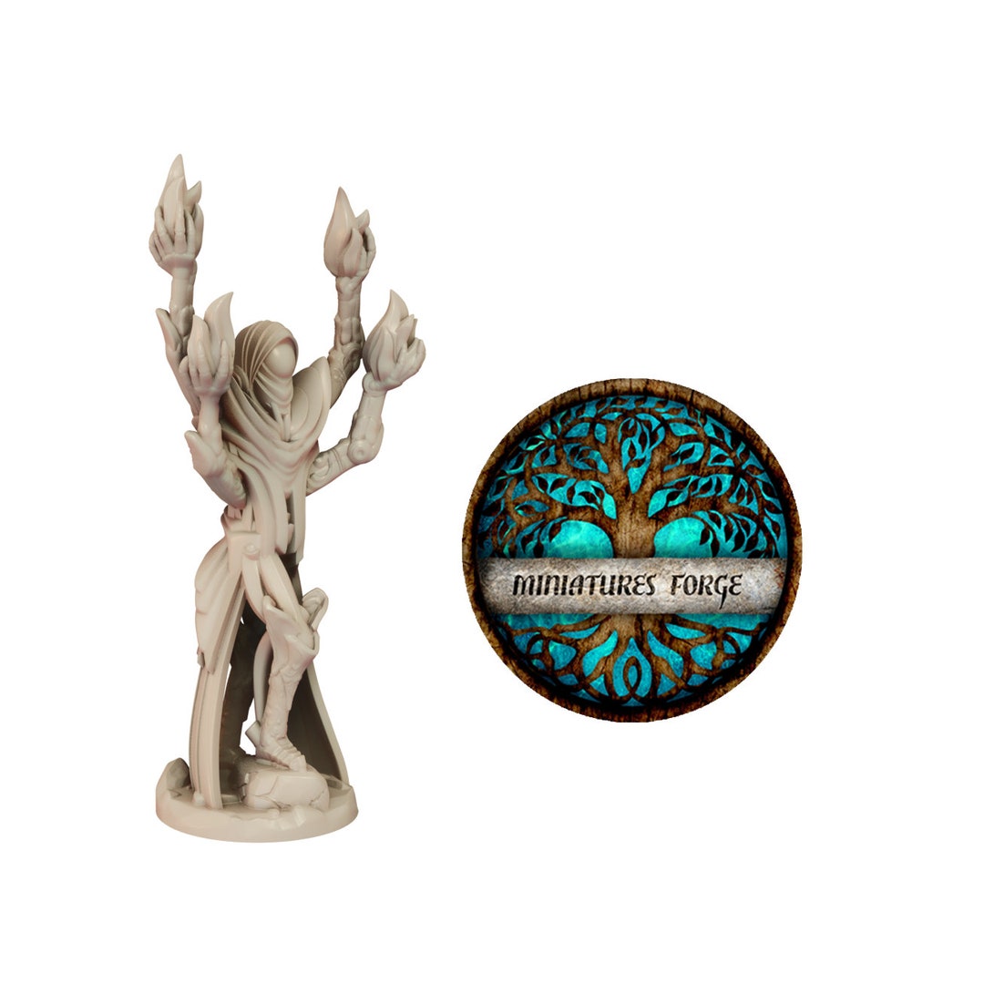 Rp Clockwork Mage Miniature Dungeons and Dragons Mini - Etsy