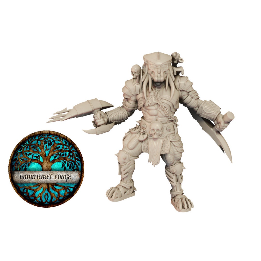 Pap Apex Skull Hunter Scarface Dungeons and Dragons Mini Sc-fi ...