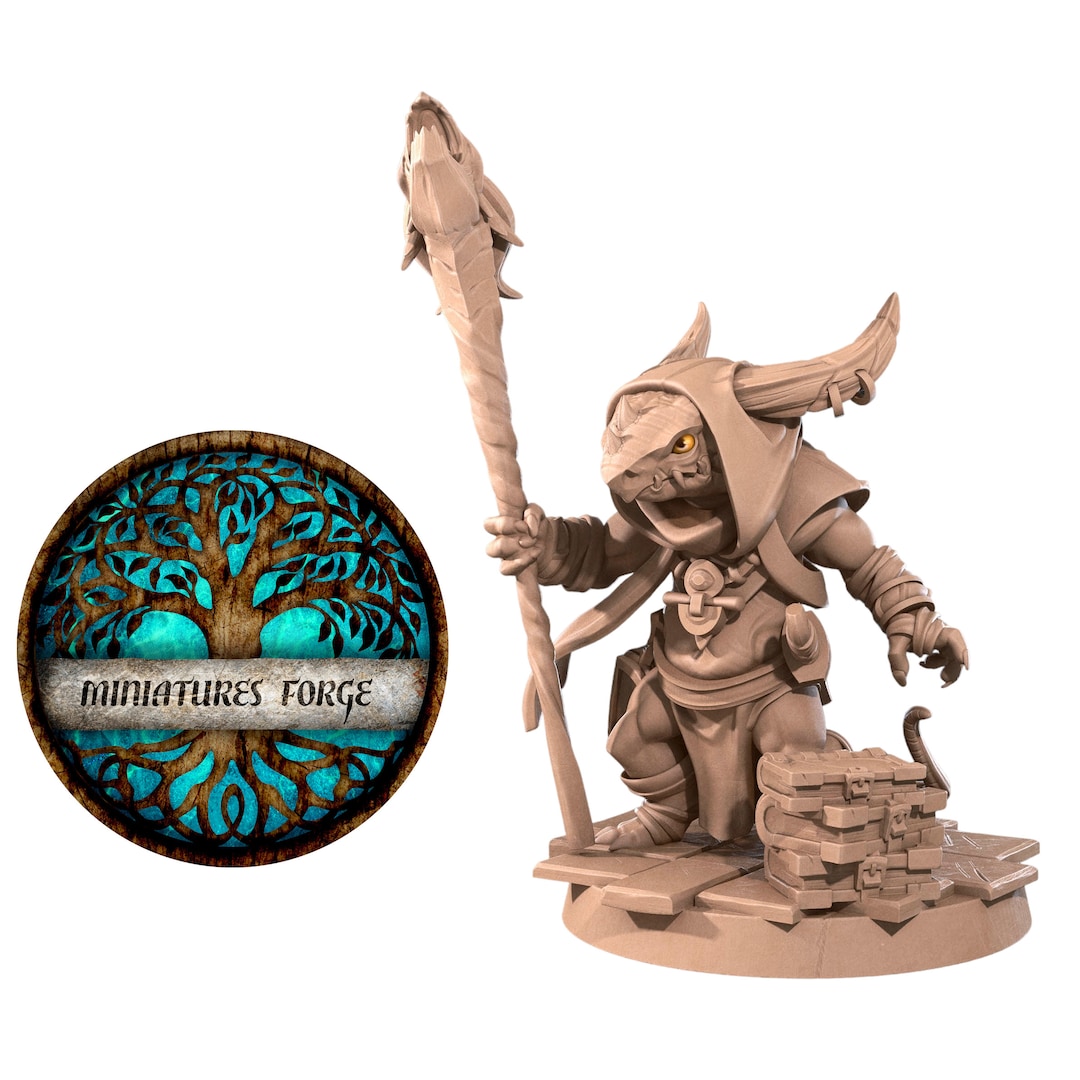 Btb Kobold Cleric Miniature Dungeons and Dragons Mini Cleric Paladin ...