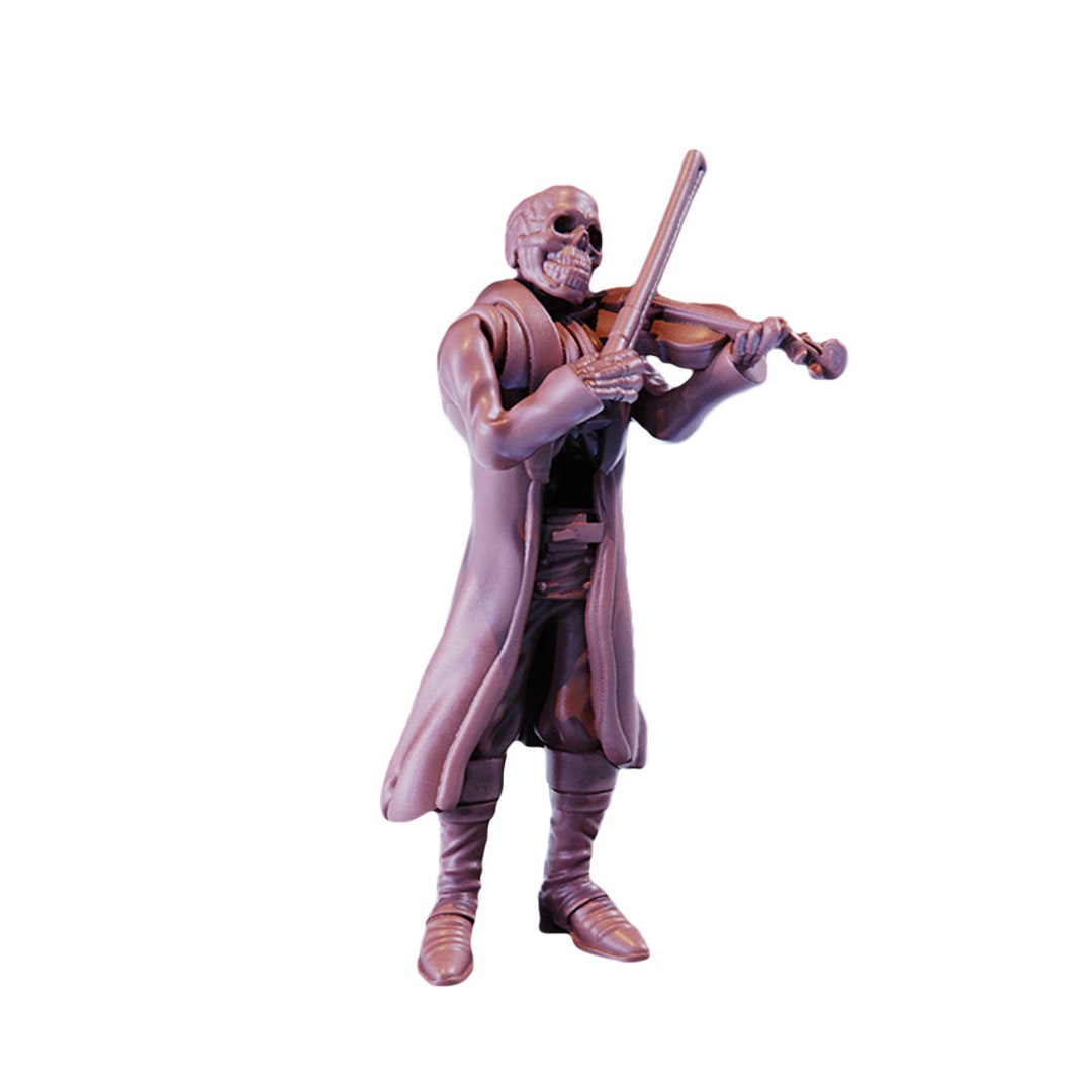 Em Skeleton Musician Violin Miniature Dungeons and Dragons Mini Dnd ...