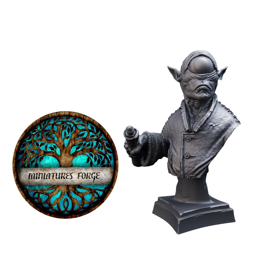 Homunculus Bust Dungeons and Dragons Mini - Etsy