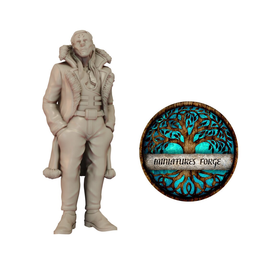 Pap Miggy Kimosabe Not Convinced 1 Dungeons and Dragons Mini Sc-fi ...