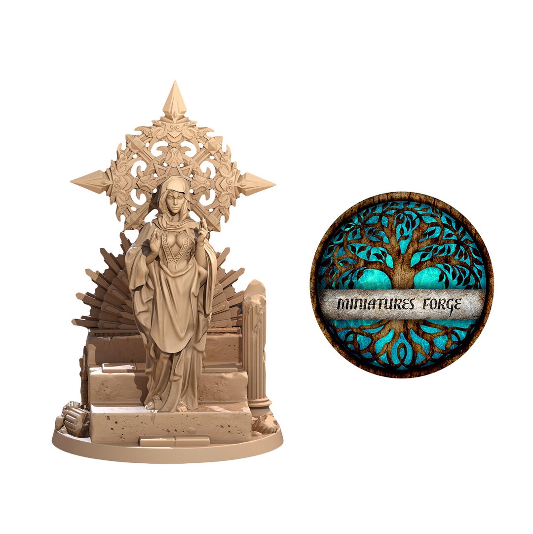 Ccm Semiramis Clay Cyanide Miniatures Dungeons and Dragons Mini Rpg, - Etsy