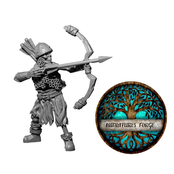 Skeleton Archer Miniature - Etsy