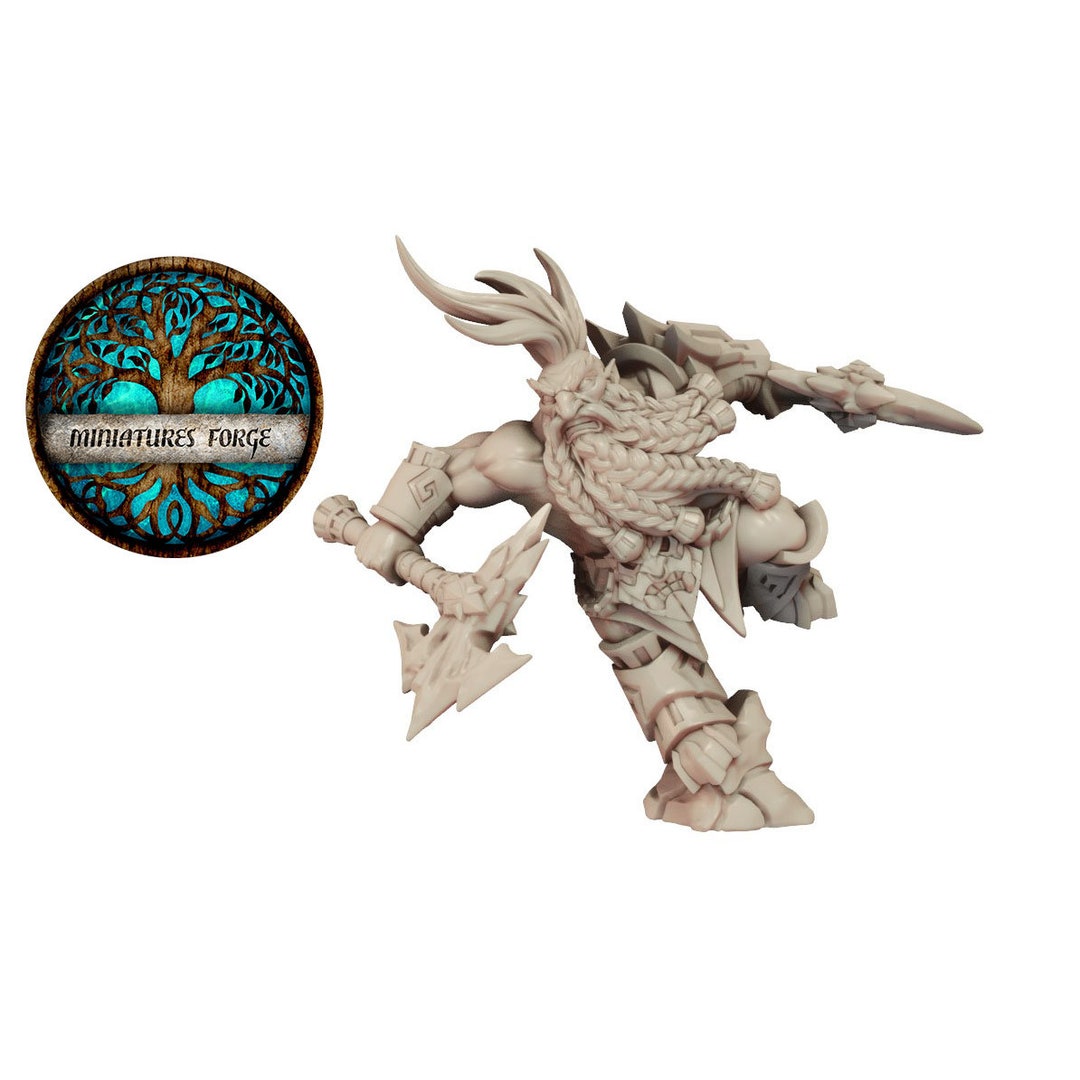 Ag Magma Dwarf Miniature A1 Dungeons and Dragons Mini - Etsy UK