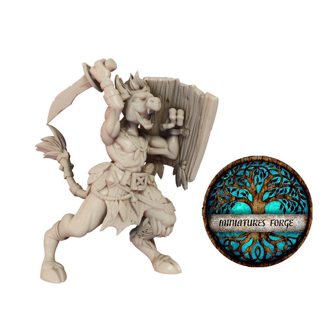 Cnp Young Minotaur Male Miniature Dungeons and Dragons Mini Rpg and ...