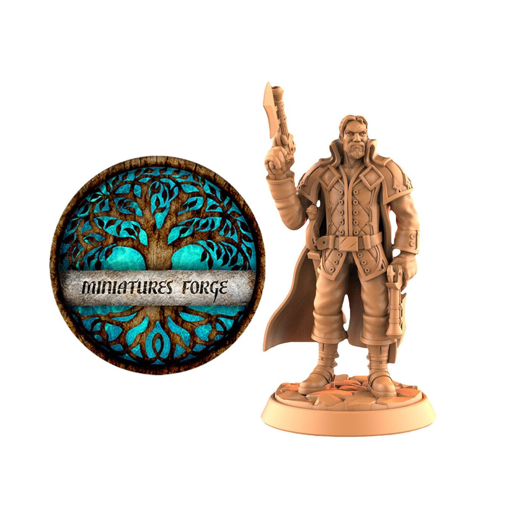 M3D Human Gunner Dungeons and Dragons Mini - Etsy