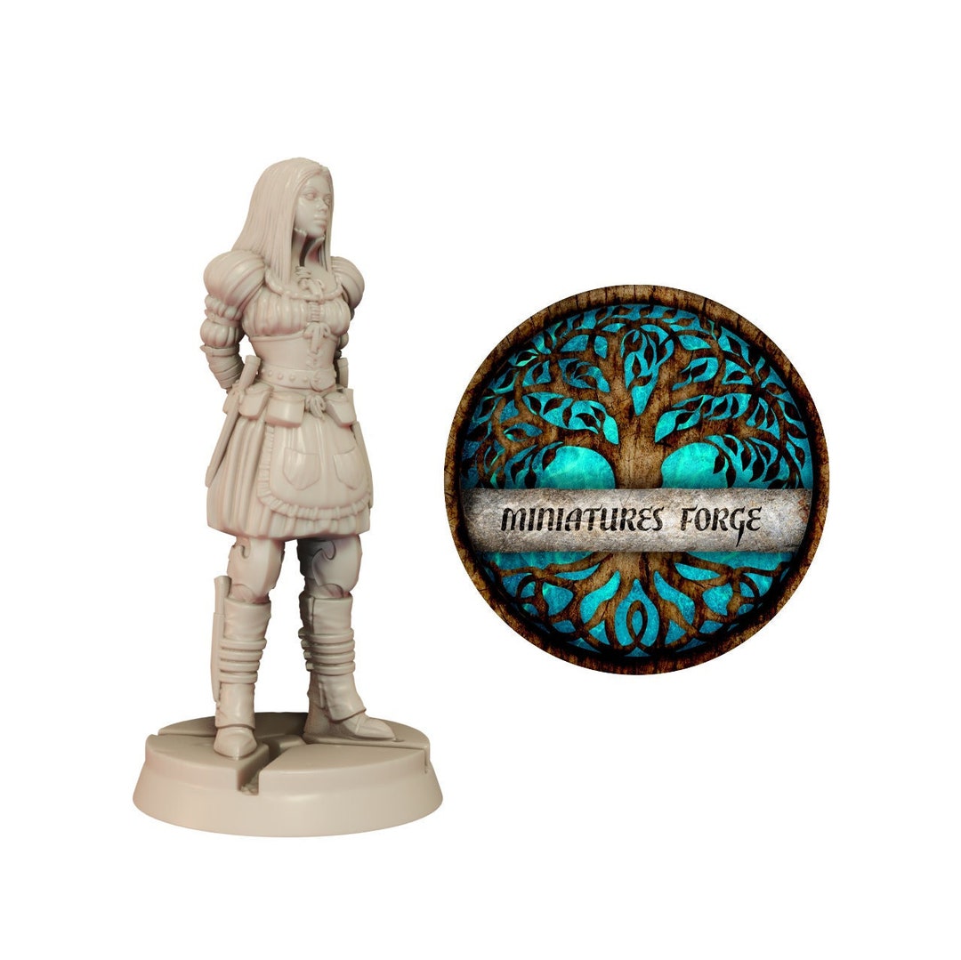 Rp Alice Miniature Dungeons and Dragons Mini - Etsy