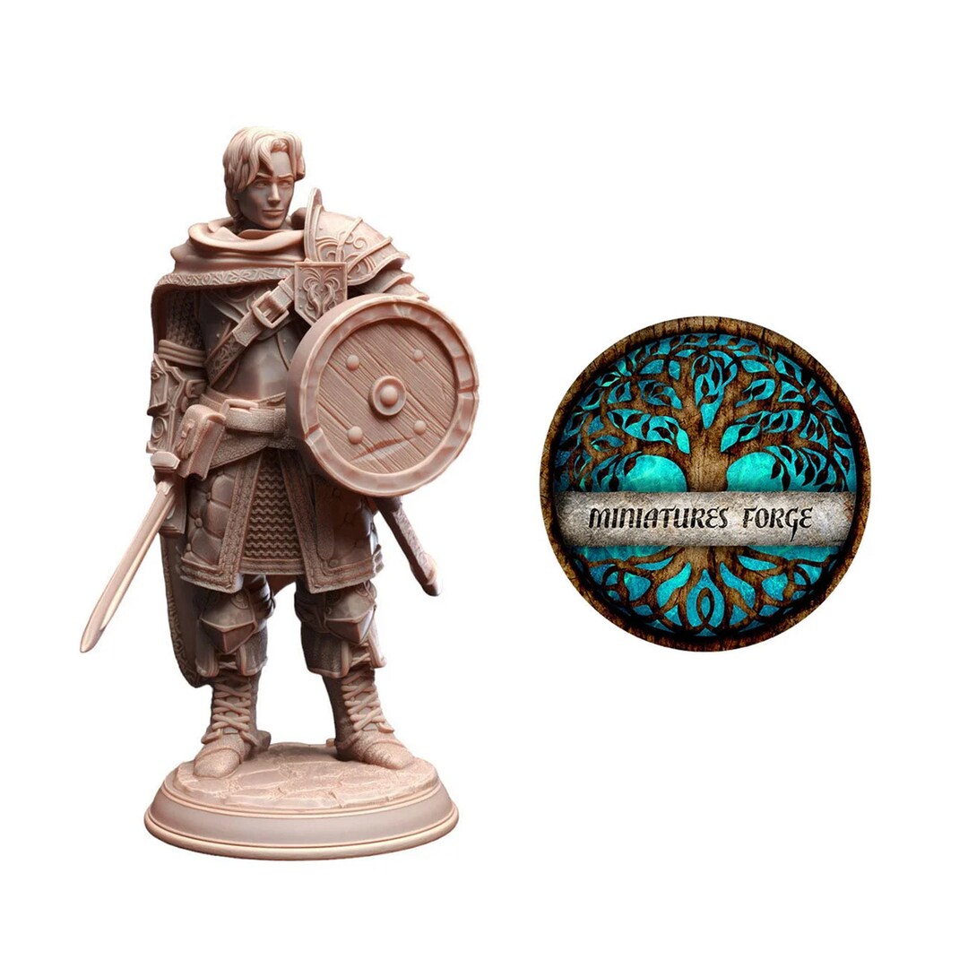 Human Cleric Miniature Arion Midrun Celathyn Dms Dungeons and Dragons ...