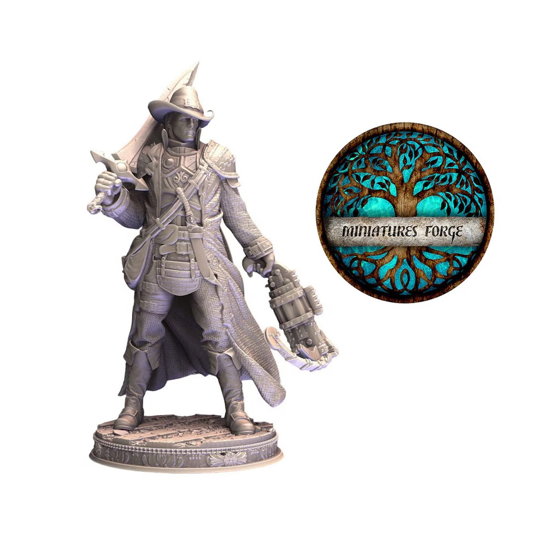 Vampire Hunter Miniature Ranger Valter Brookes Dms Dungeons and Dragons ...