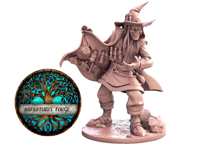 Deep Hoarder 50mm base Get FREE Wooden RPG engraved BOX | Etsy