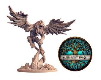 Gryphon Miniature - Etsy