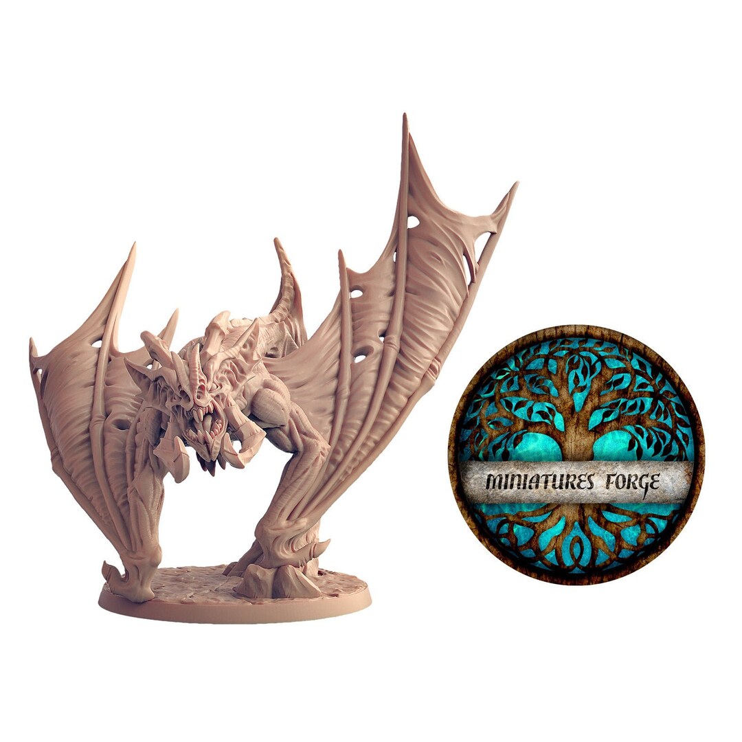 Epic Giant Bat Miniature Dungeons and Dragons Mini - Etsy