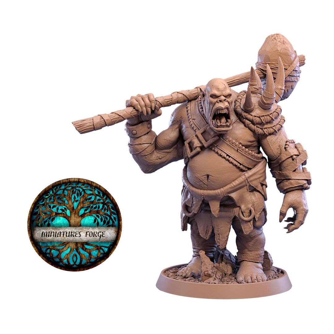 Db Monster Ogre Miniature Dungeons and Dragons Mini Rpg - Etsy