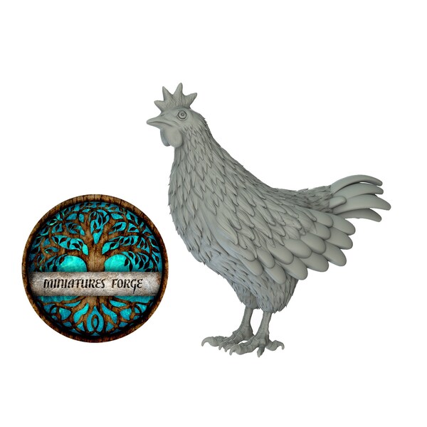 Chicken Miniatures - Etsy