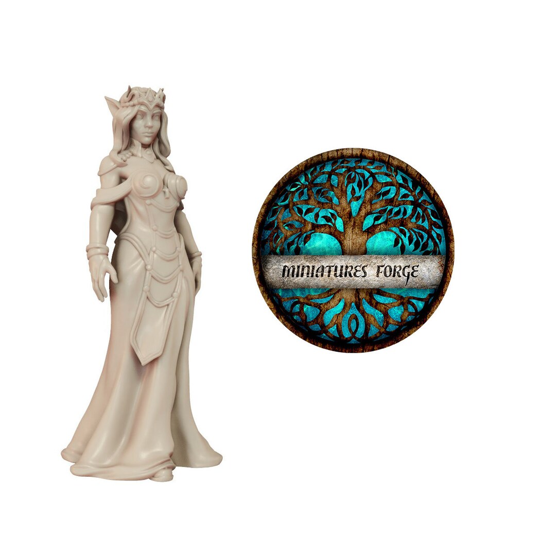 Gm Princess Dungeons and Dragons Mini - Etsy