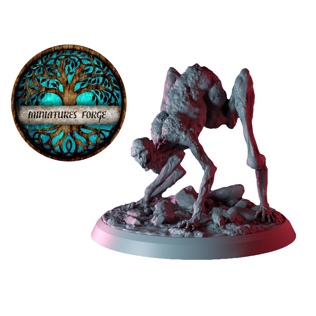Fog Blood Creature Miniature Dungeons and Dragons Mini - Etsy