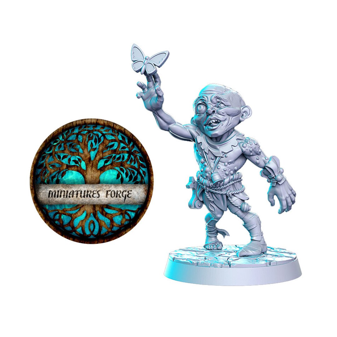 Rne Grolu Strange Gnome Townfolk Dungeons and Dragons Mini - Etsy