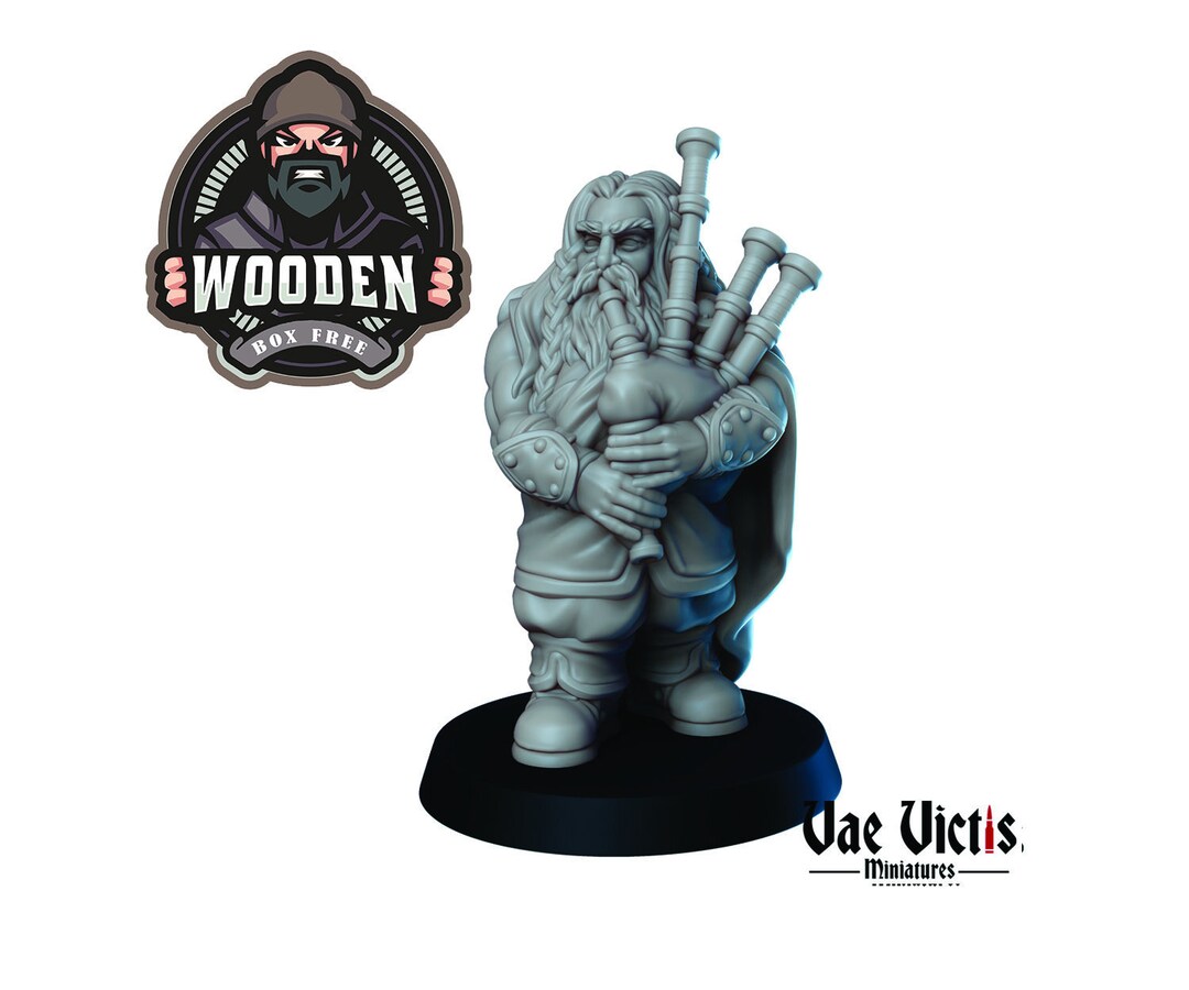 Vv Ward Pipeman Dungeons and Dragons Mini - Etsy