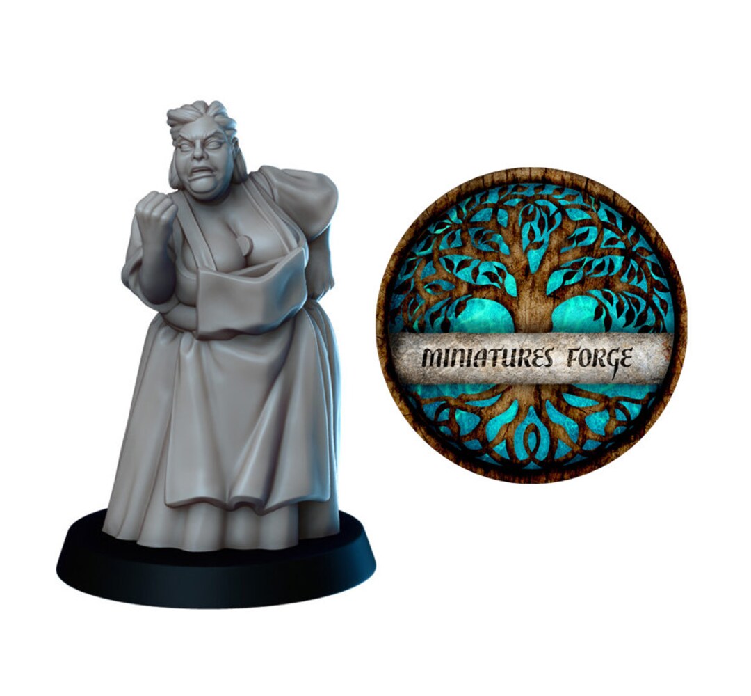 Vv Bar Owner Dungeons and Dragons Mini - Etsy